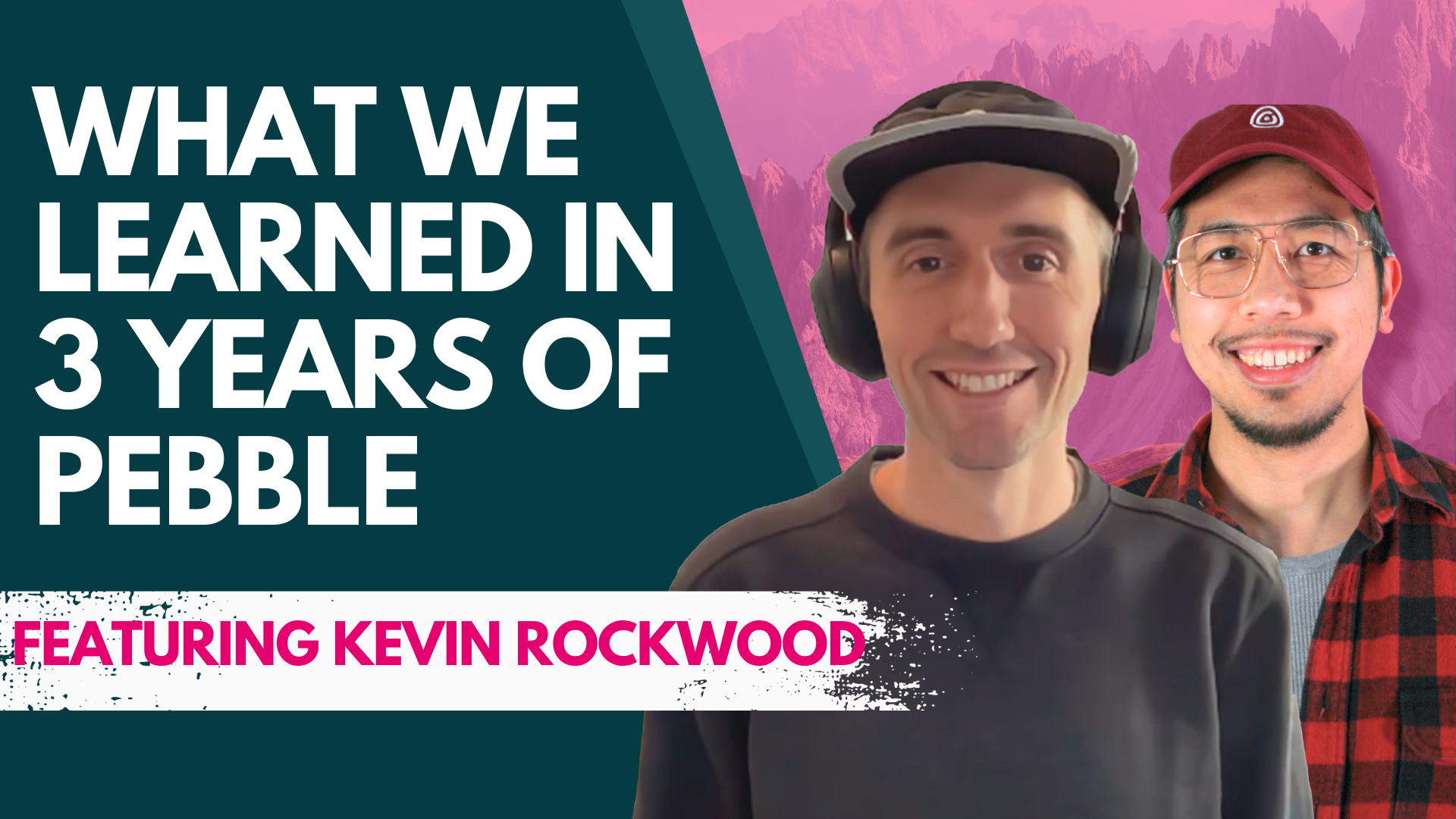 What we learned in 3 years of Pebble - Pebble